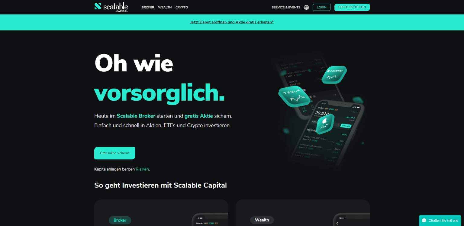 Scalable Capital Erfahrungen: Wie sicher lässt sich Geld investieren?